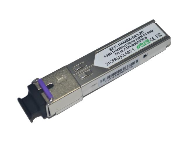 Metal Enclosure Simplex SFP Transceiver Module , Cisco Compatible SFP ...