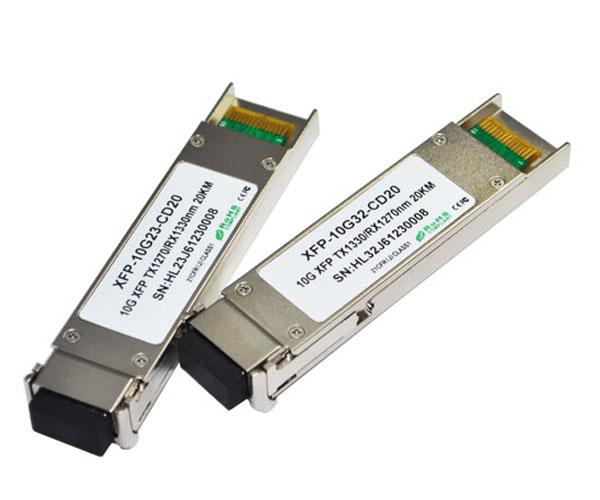 Hot Pluggable Simplex LC XFP Transceiver Network , 10 Gigabit Fiber ...