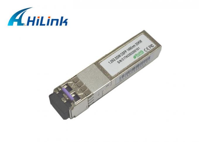 CSFP GE 20km SFP Transceiver Module , Bidi Optical Transceiver TX1310 ...