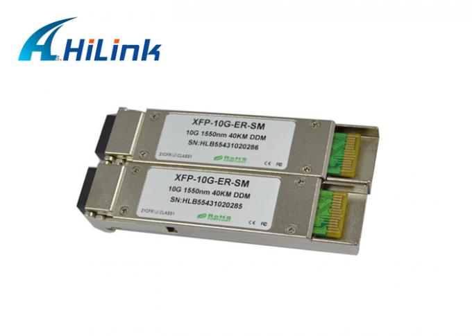 Multi - rate XFP Optical Transceivers 10G BASE-ER/EW Ethernet 10Gb/s 40km 1550nm