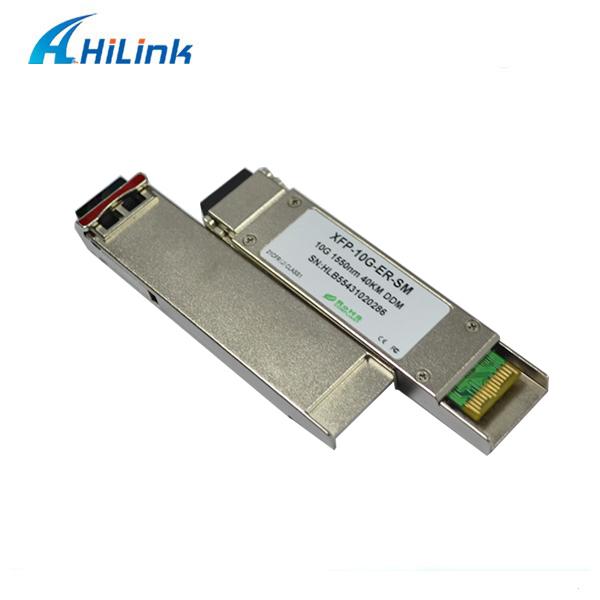 40km 1550nm Optical Transceiver Module 10G Base XFP Compatible Cisco Huawei