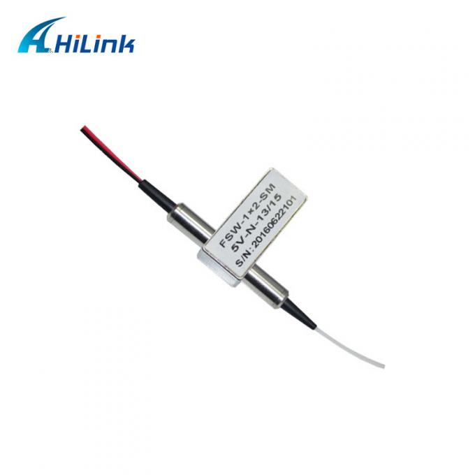 1x2 Fiber Mechanical Optical Switch 2 Ports P1 Blue P2 RED P3 Black New ...