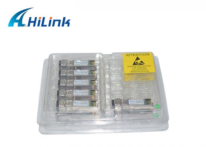 10G Sfp Optical Module Single Fiber LC/SC Connector 1270/1330nm 20km DOM