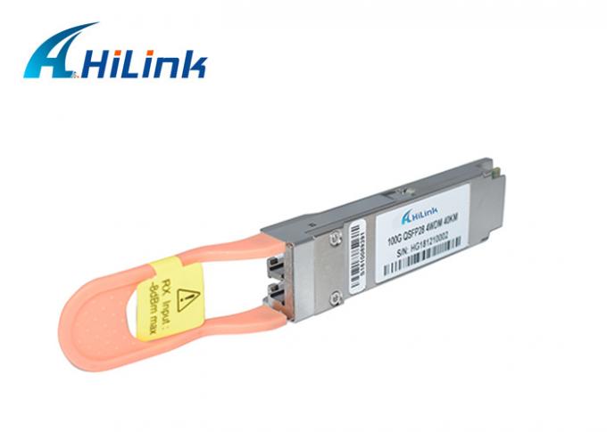 Reach 40km Optical 100G QSFP+ Transceiver ,100Gbase-ER4 QSFP28 optical ...