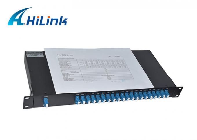 40CH AAWG DWDM module MUX DEMUX Single Fiber 0.7m Length C21-C60 LC/UPC ...