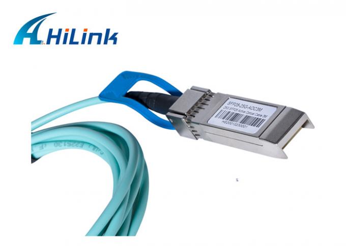 High speed SFP28-25G-AOC3M 25G Aoc SFP28 3m Active Optical Cable