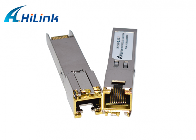 Hilink 2.5G SFP Transceiver RJ45 Copper 100M SFP Fiber Module