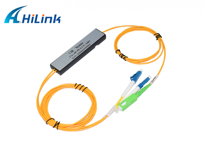1310nm 1550nm WDM Fiber Optic Circulator Cir-3P-55-LCU-ABS LC To LC LC ...
