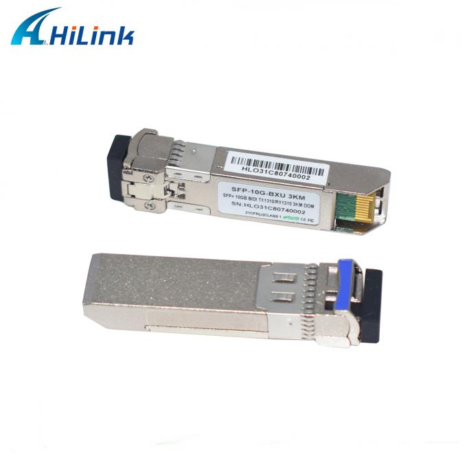 10G BIDI SFP+ Transceiver Module 3KM TX1310/RX1310nm SMF Bidirection Fiber Transponder