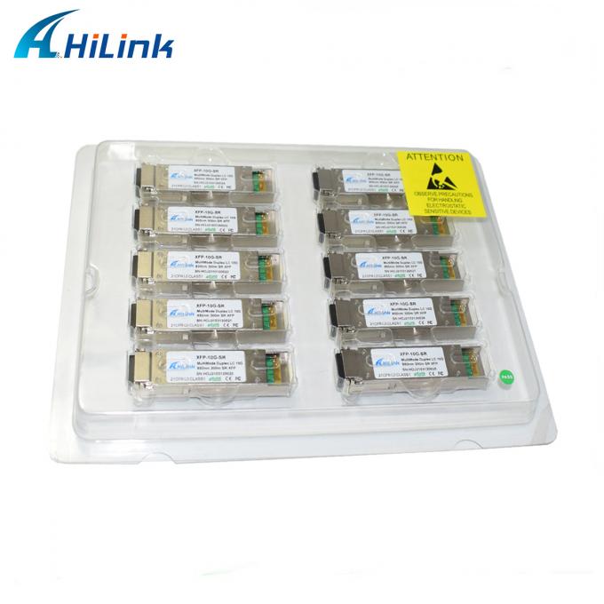 10Gb/S XFP 850nm 300M 10G SR/SW XFP Optical Transceiver DOM