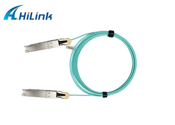 QSFP-DD AOC 400G Multimode Active Optical Cable AOC 5M OM4 MMF AOC Cable