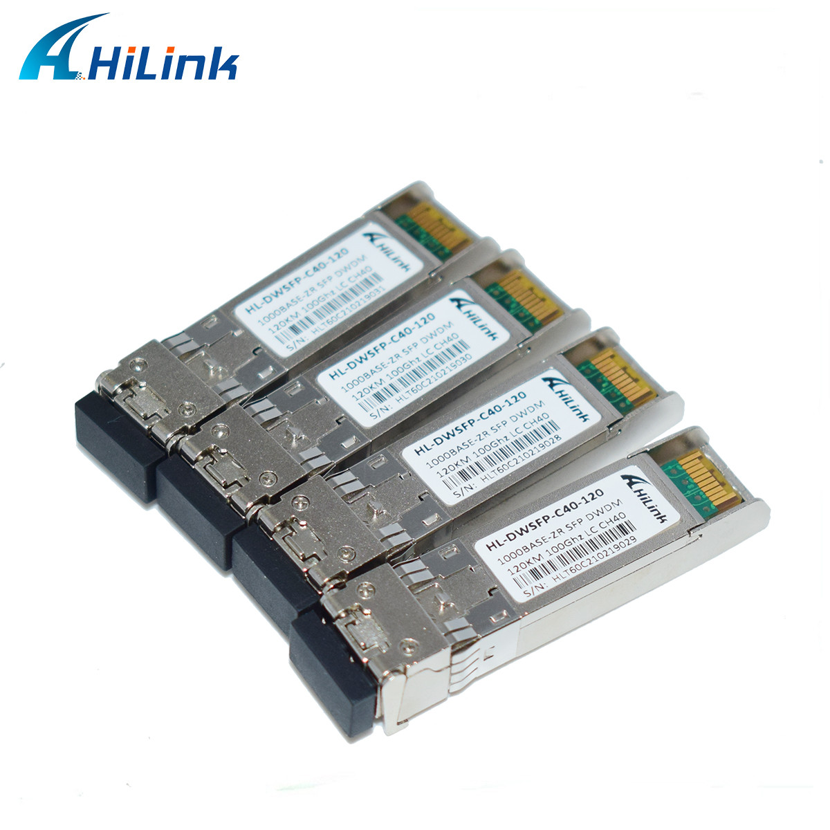 Long Haul 1.25G 120KM DWDM C-Band ITU-T Dual LC SFP Modules DDM