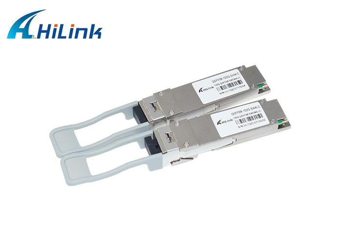 100G QSFP28 SWDM4 Optical Transceiver 940nm Duplex LC Connector DOM MMF