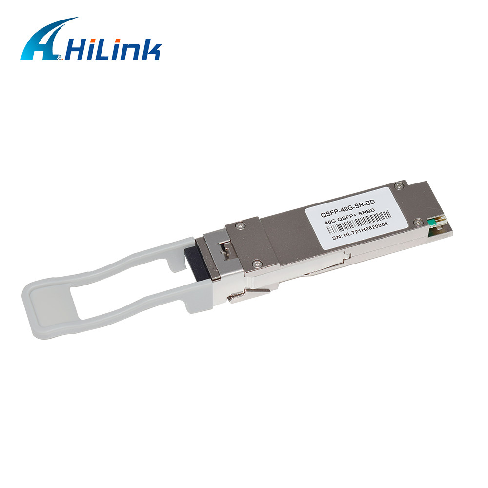 QSFP+ BIDI LC Connector Optical Module SR 850nm/900nm MMF 100M OM3