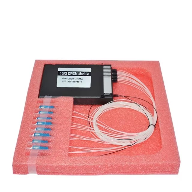 Accept Customize Hilink 100GHz 16 Channel DWDM MUX/DEMUX Dense ...