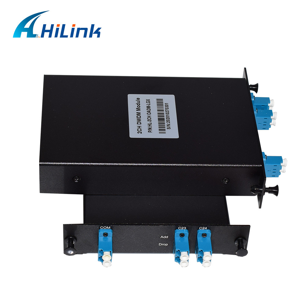 1310nm 2ch Optical Add Drop Multiplexer Dwdm Add Oadm Mux Demux Dwdm