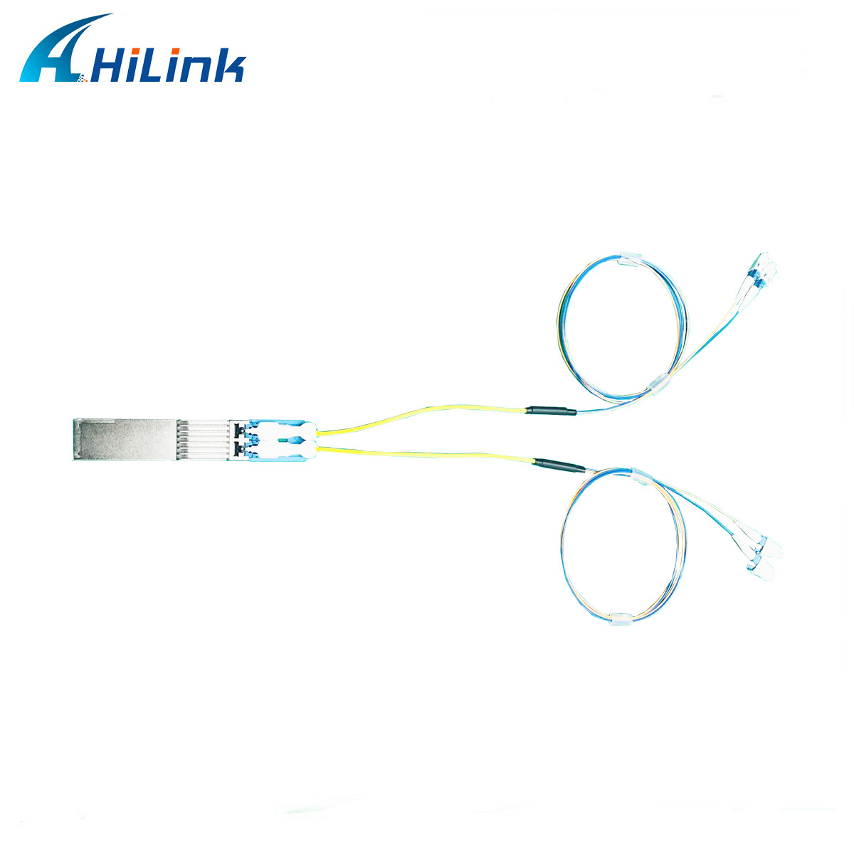 80KM Dual CS Qsfp Optical Transceiver 100G DWDM EML 2*27.5G DWDM TOSA