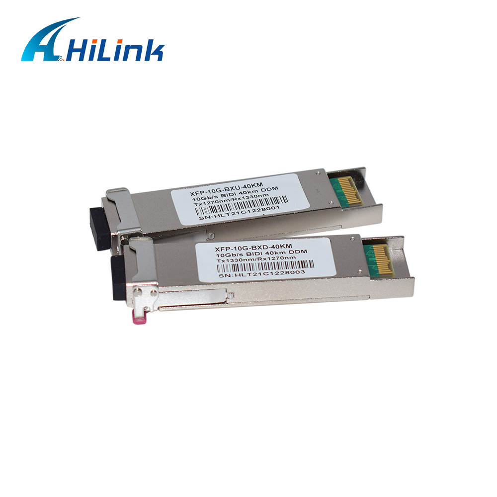 10G XFP BIDI Transceiver 40km Fiber Optical Module Simplex LC Connector