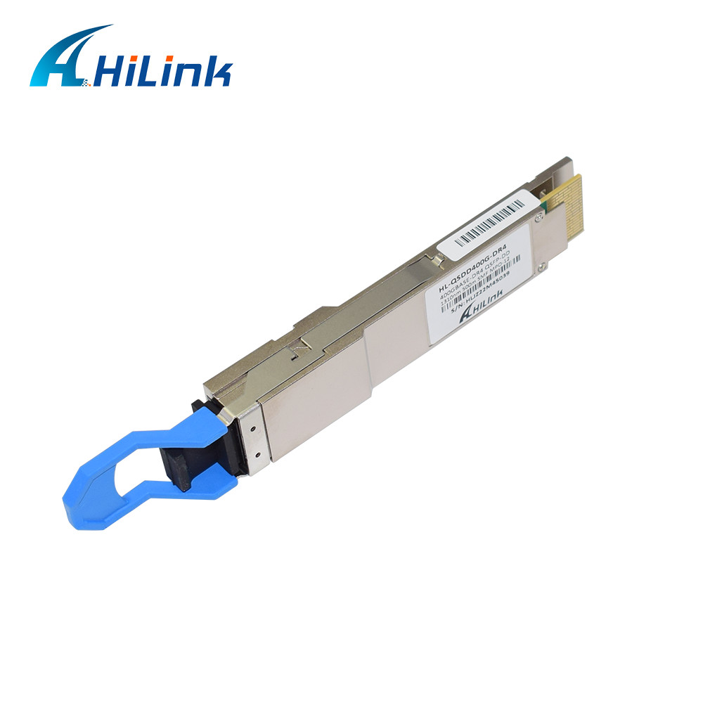 1310nm 500m Optical Transceiver Module QSFP-DD 400GBASE-DR4 Silicon Photonics Transceiver