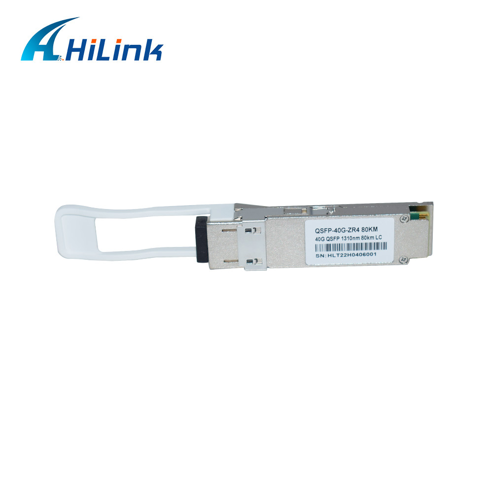 40G QSFP+ Optical Transceiver ZR4 80KM 1310nm Duplex LC Connector