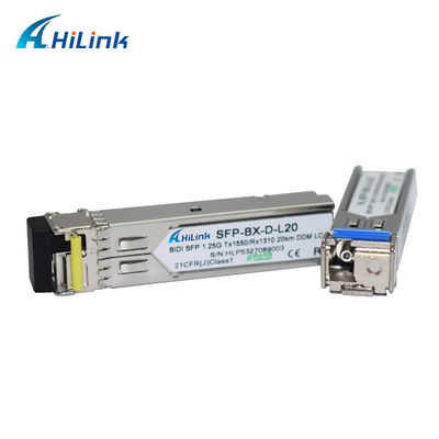 Single Mode Fiber SFP Transceiver Module Bidirectional 1490nm SC Connector