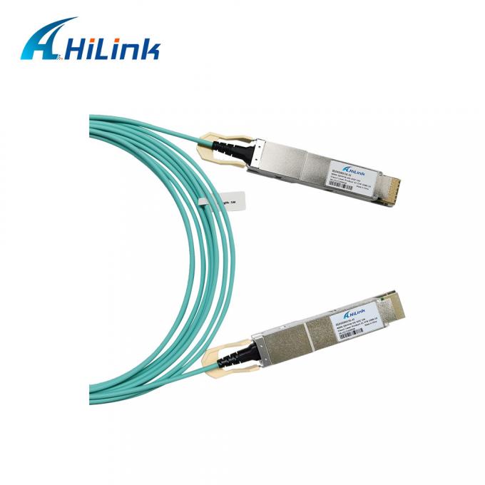 400G QSFP-DD To QSFP-DD 400G Active Optical Cable PAM4 AOC 5M For 400G ...
