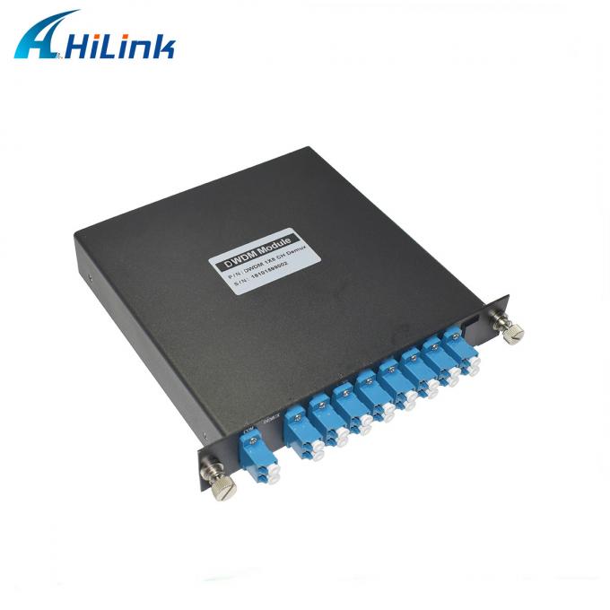 8CH DWDM Module Pluggable LGX Box Package DWDM Mux Demux Dual Fiber ...