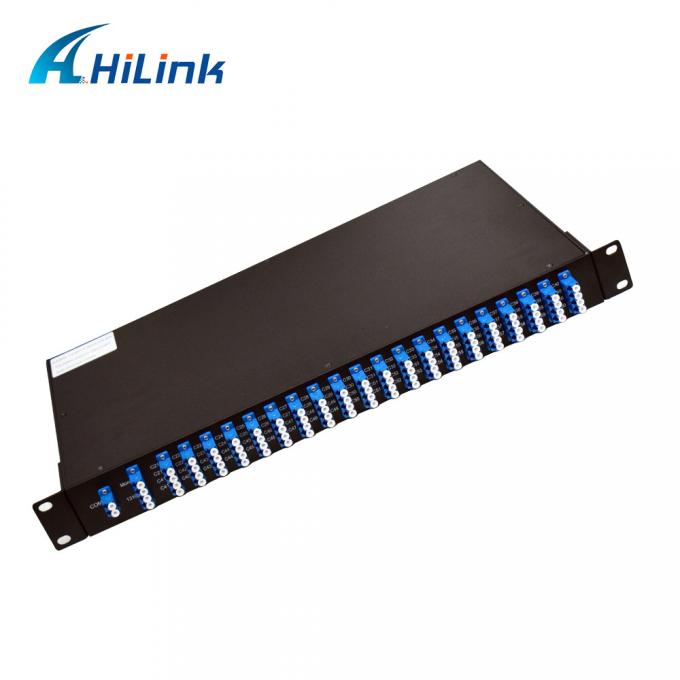 100Ghz C- Band DWDM Athermal AWG Mux Demux For Network Optical Multiplexer
